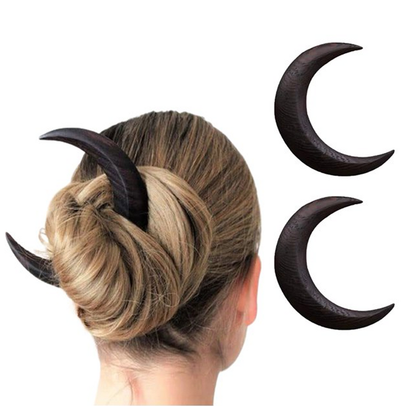 Woodland Lunar Hair Clip: Embrace the beauty of nature in your hair ...